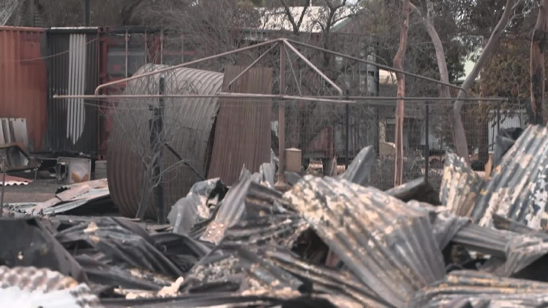 Around 20 structures destroyed by fires in Victorian town Natimuk