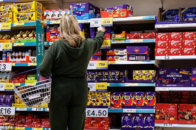 Shoppers buy less food and booze over festive period in Britain's first ...