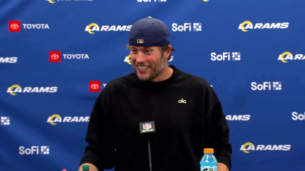 Rams' Stafford tosses last minute TD to defeat Panthers 34-31 in NFL ...