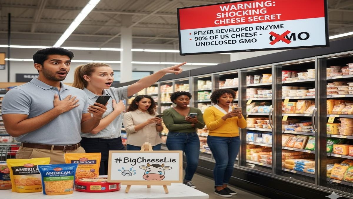 The lab-grown secret in your dairy: Why 90% of American cheese is now ...