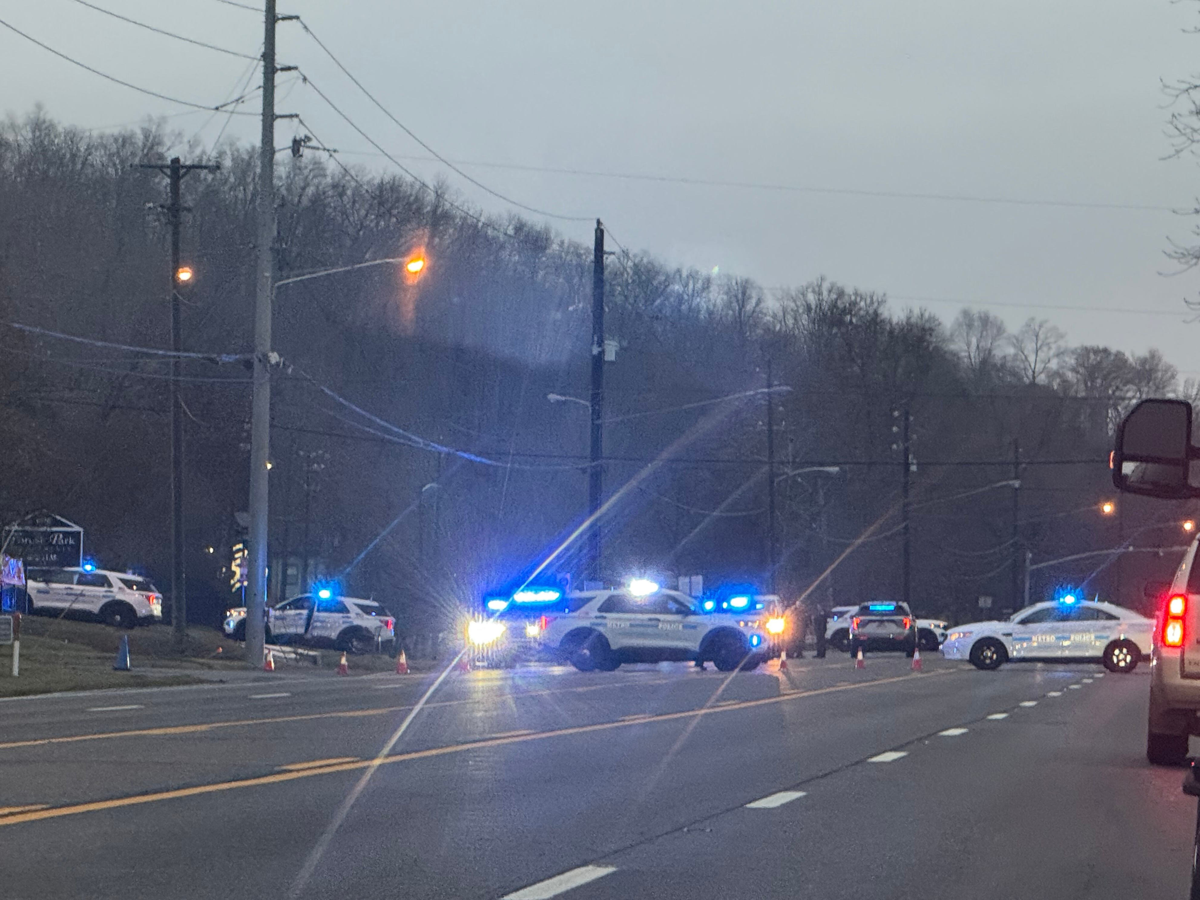Nashville road reopens after officers stop suicide threat outside ...