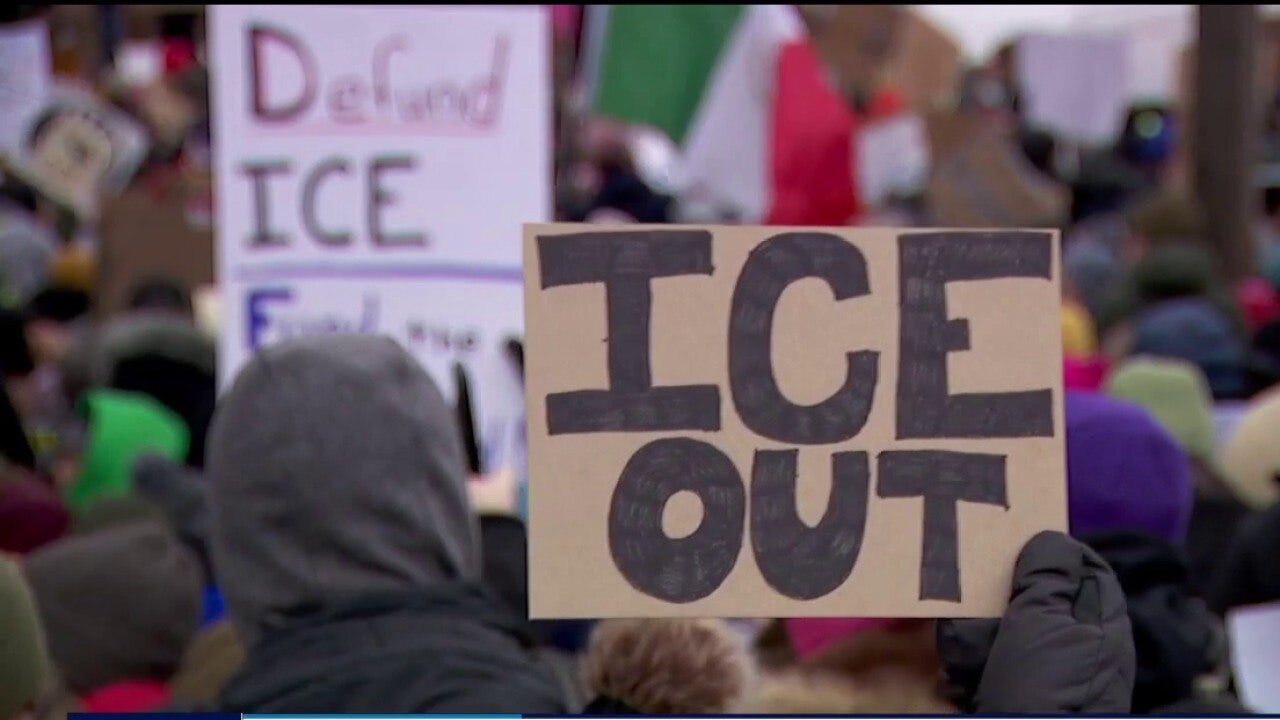 Thousands protest ICE in Minneapolis