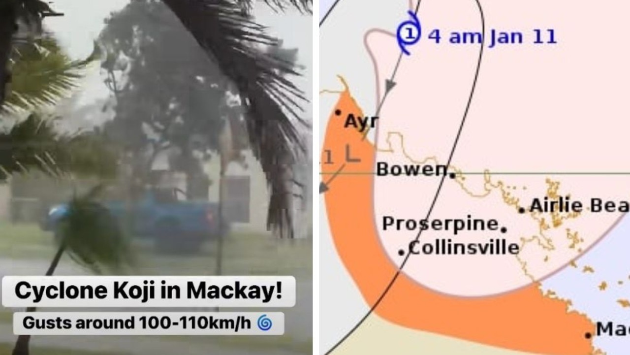 'Right now': Towns smashed as cyclone hits