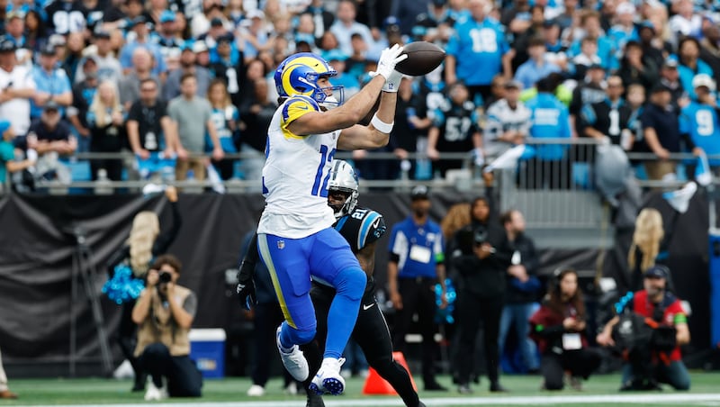 Puka Nacua scores twice — and plays defender to break up a potential ...