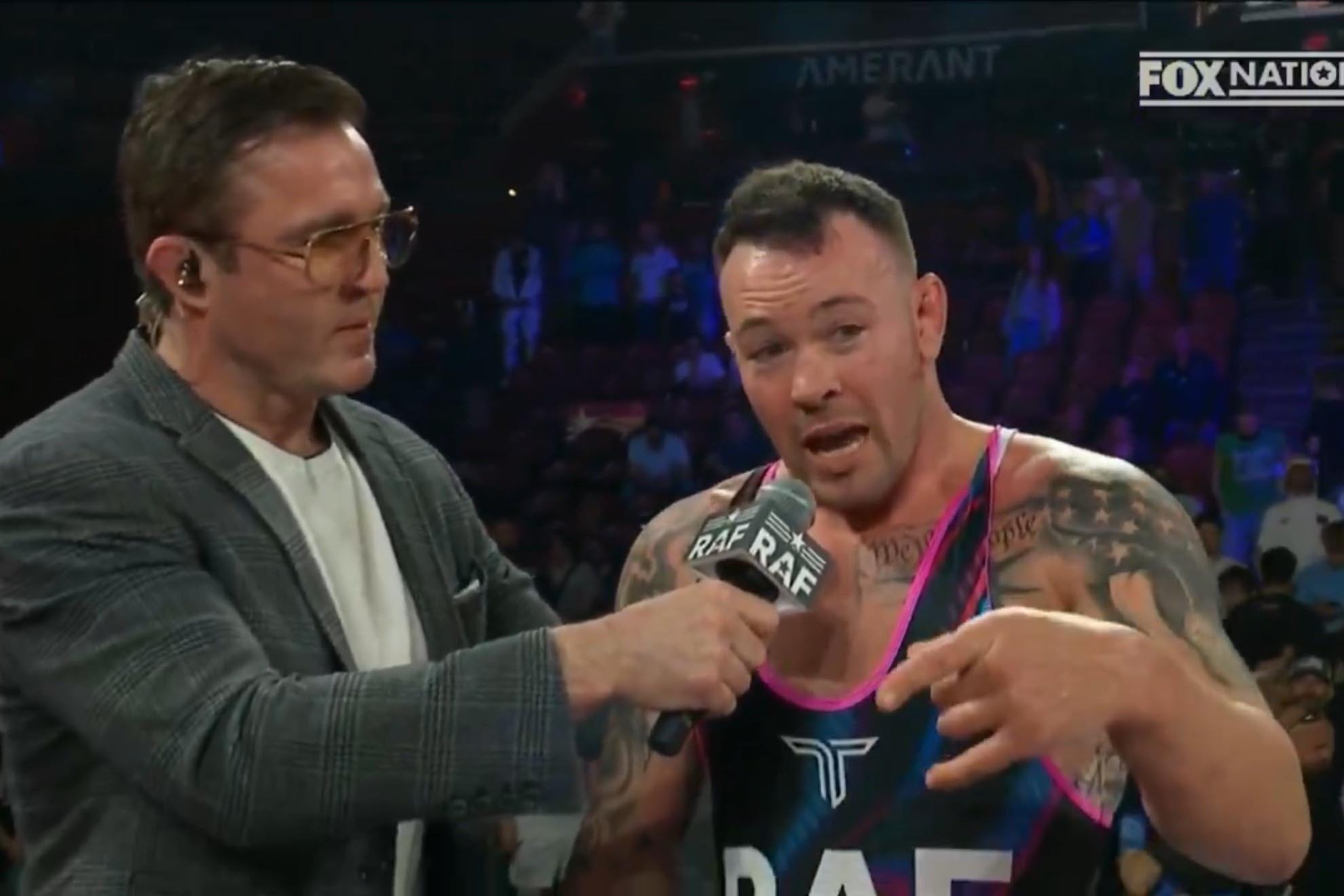 Colby Covington calls out Georges St-Pierre after RAF 5 win over Luke ...