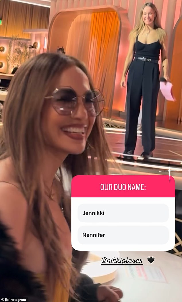 Jennifer Lopez goes full showgirl glam in racy beaded gown at pre ...