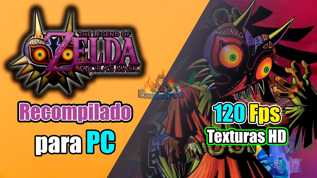 The Legend of Zelda Majora's Mask recompilado para PC