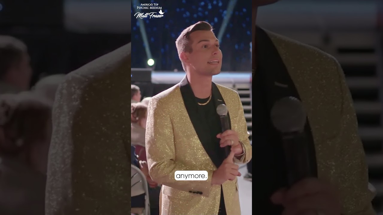 Matt Fraser hosts live on stage psychic readings