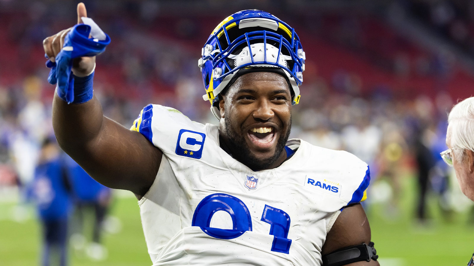 Why Rams’ Kobie Turner wasn’t worried after Panthers blocked punt led to TD