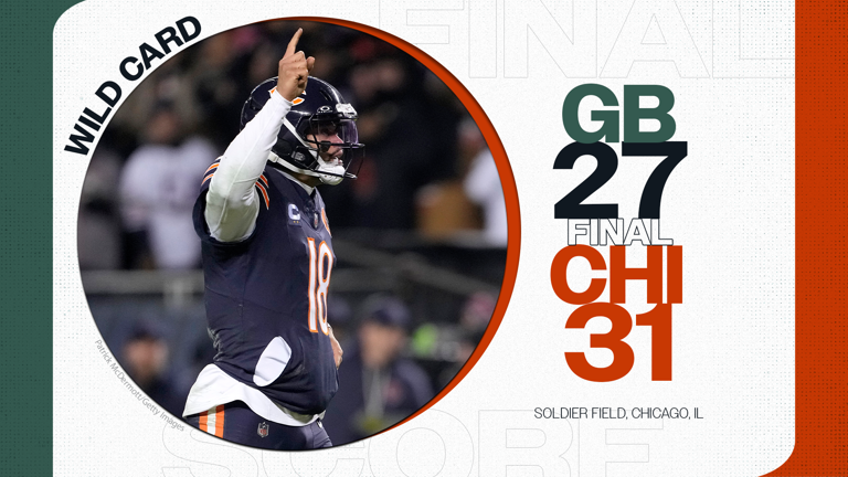 Instant analysis from Bears' comeback win vs Packers in wild card game