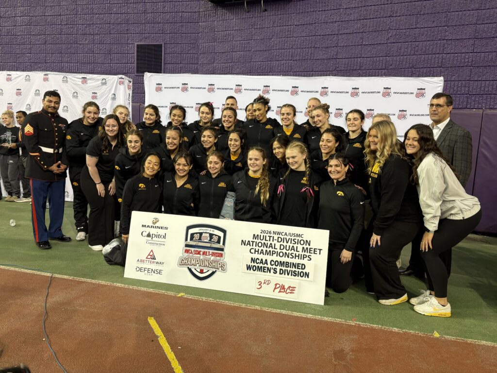 A stunner in Cedar Falls: Iowa suffers first-ever loss, finishes third