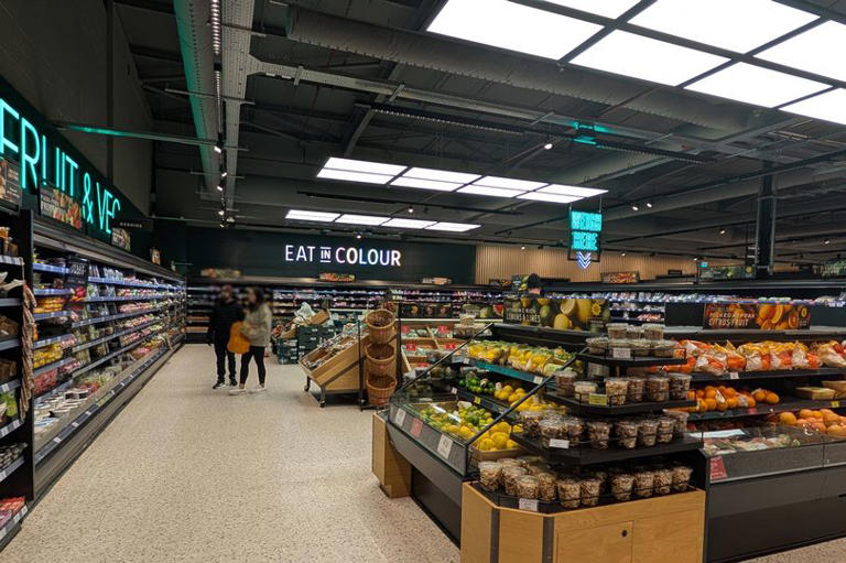I ranked fruit and veg aisles at Aldi, Marks and Spencer, Sainsbury's ...