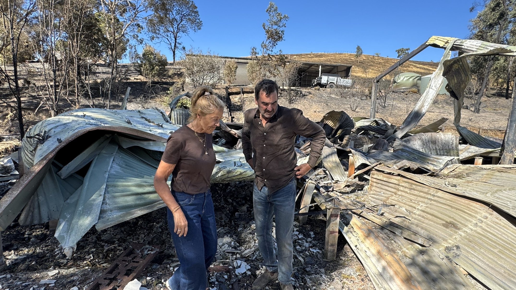 Volunteer firefighter's Alexandra home burns while he battles Victorian ...