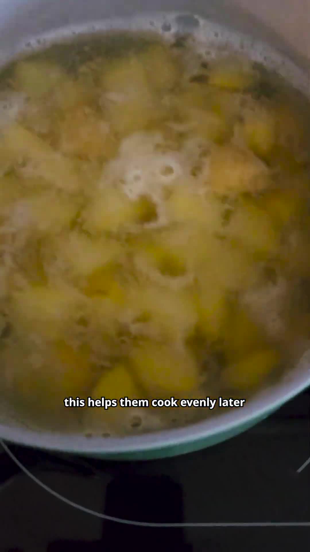 Crispy potatoes in a waffle pan