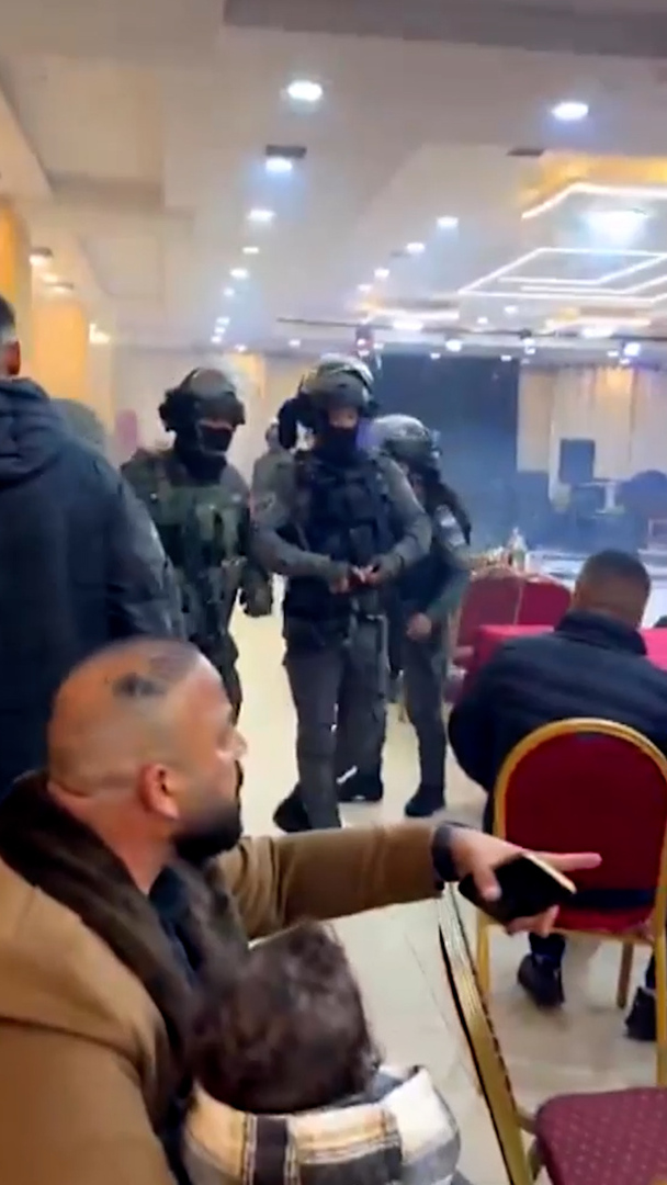 Israeli forces raid Palestinian wedding in occupied East Jerusalem