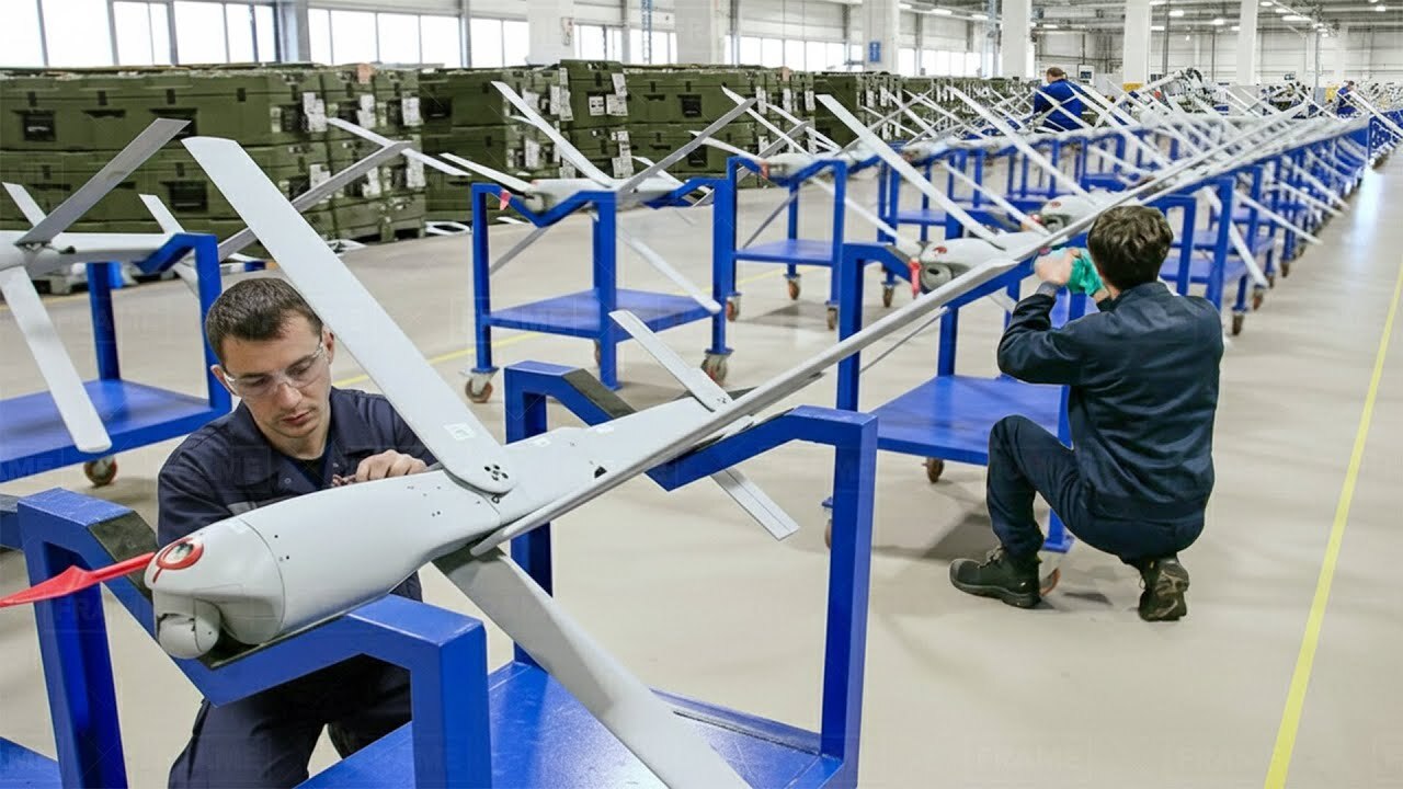 Inside massive restricted European factory building scary drones from ...