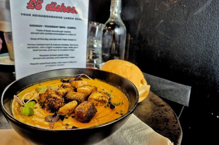 I visited a Cardiff neighbourhood cafe where lunch costs just £5