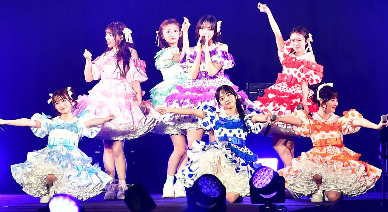 CUTIE STREETが4曲披露で静岡のステージ彩る「かわいいライブができた」