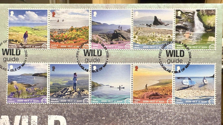 'My photos are now Isle of Man's postage stamps'