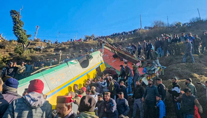 Tragedy in Himachal: Bus falls, eight dead
