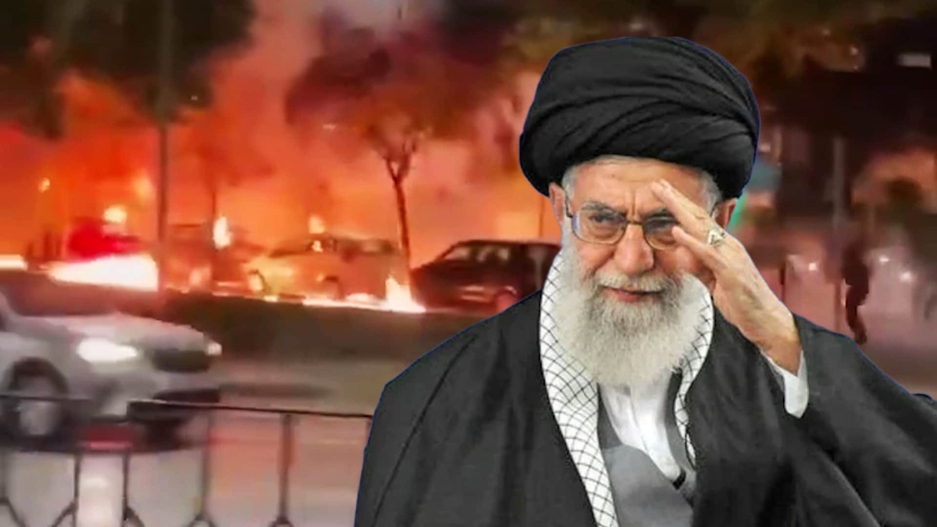 Streets burn as unrest engulfs Iran, massive crowds flood Tehran