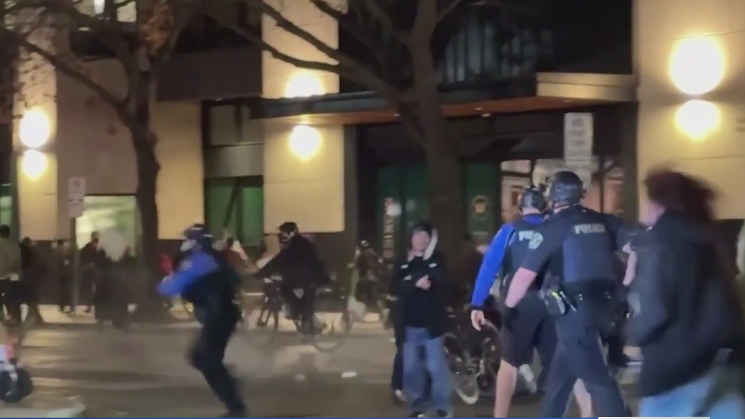 Anti-ICE protests: DPS sprays chemical irritant toward protesters ...