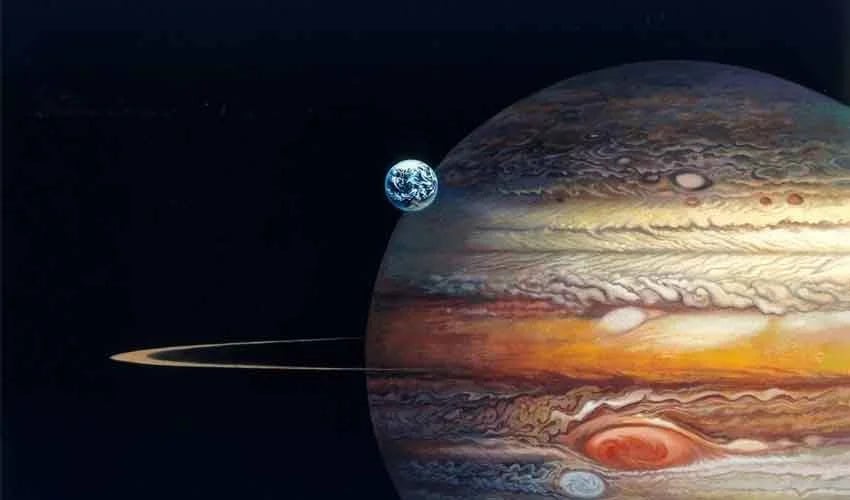 Jupiter at its brightest tonight