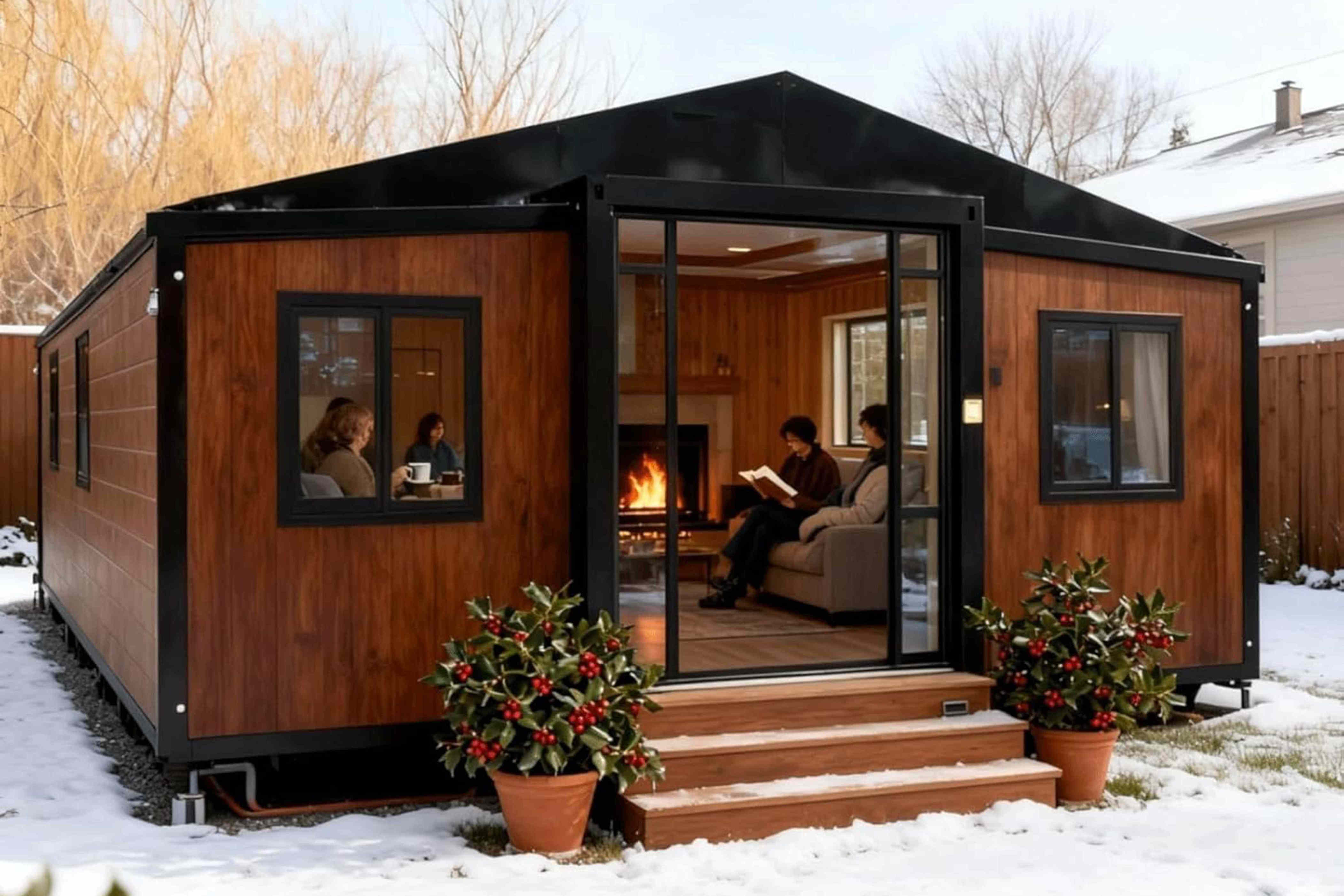 This Amazon tiny house is the winter cabin of my dreams — and it’s ...
