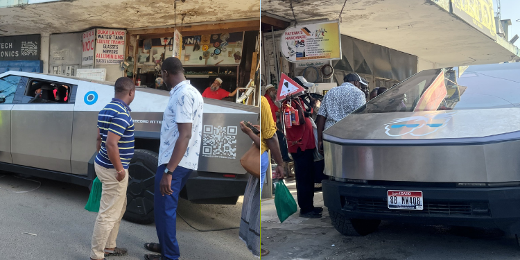 Owners of multimillion Cybertruck spotted in Mombasa identified