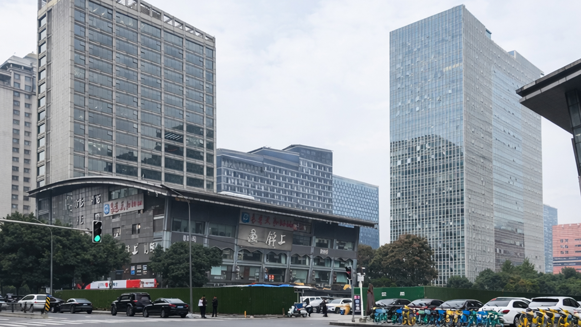 O centro da economia de Chengdu