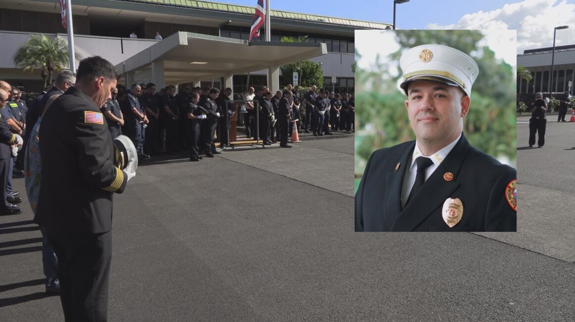 Loved ones, dignitaries honor beloved Hawaii County fire chief