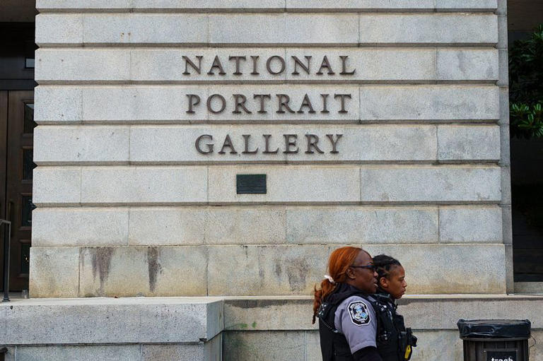 Smithsonian updates Trump portrait, removes text about double impeachment