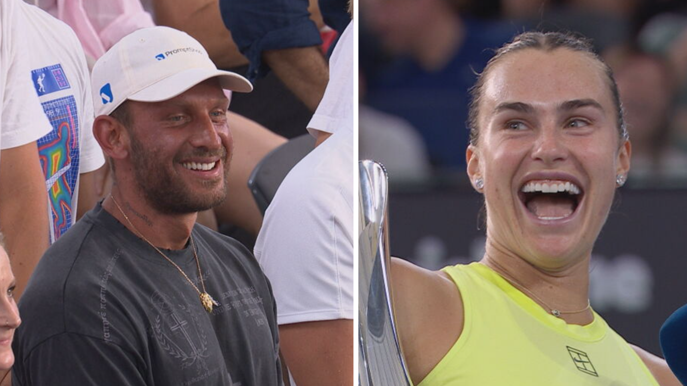 Sabalenka's cheeky hint to partner after retaining Brisbane crown
