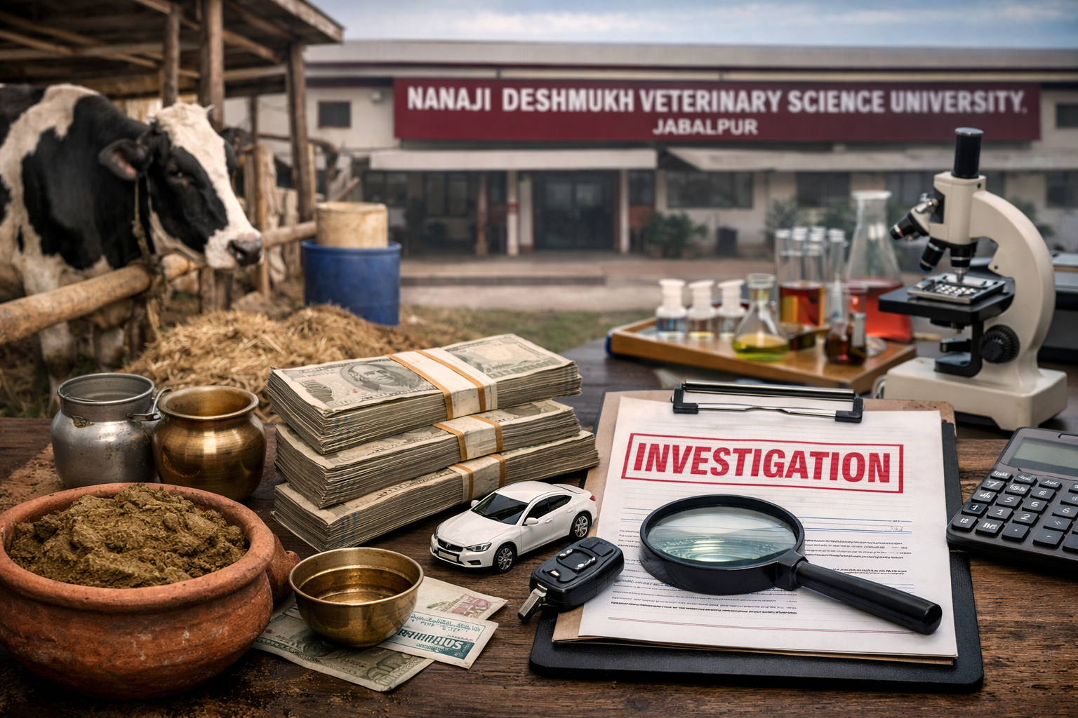 MP's 'gau mutra, gobar cancer project' funds splurged on cars, travel ...