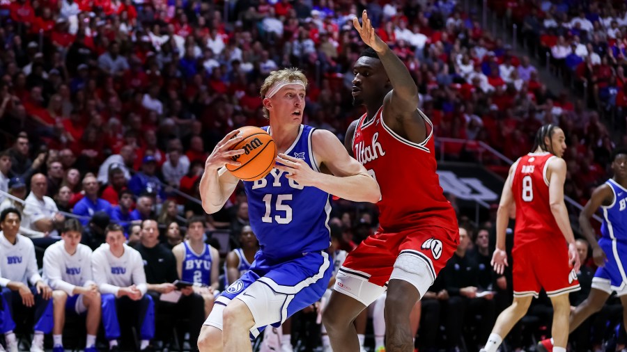 BYU holds off Utah for 12th straight win, 89-84