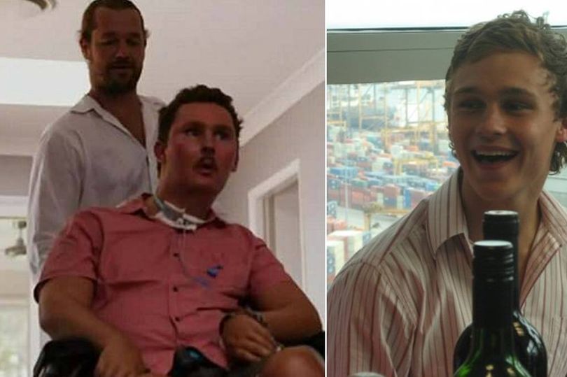 Teenager's final words to mum after slug dare left him paralysed for 8 ...