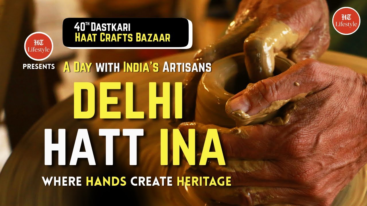 Discover the art of India Dastkari Haat crafts bazaar