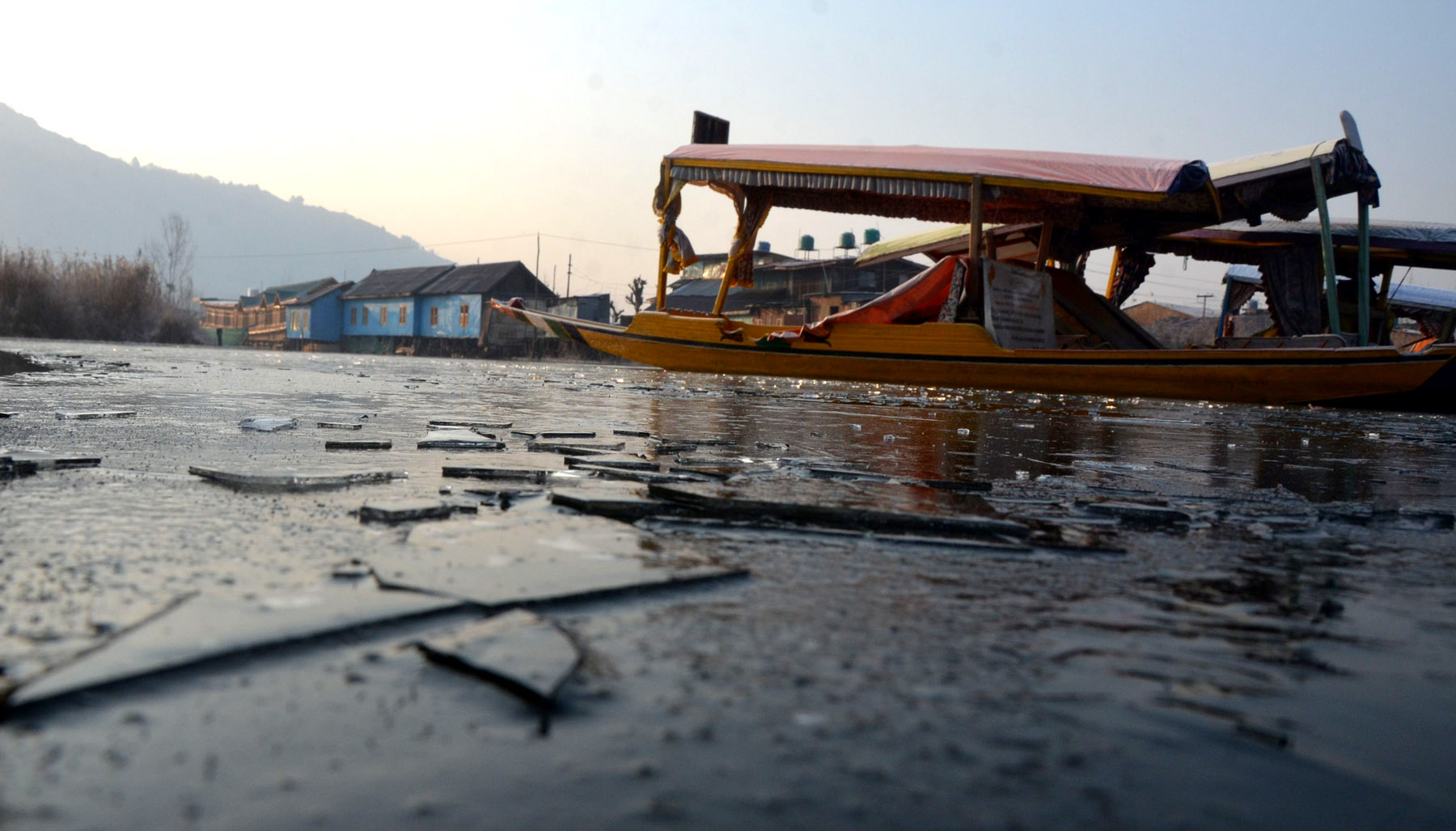 Extreme sub-zero temperatures grip Ladakh, south Kashmir
