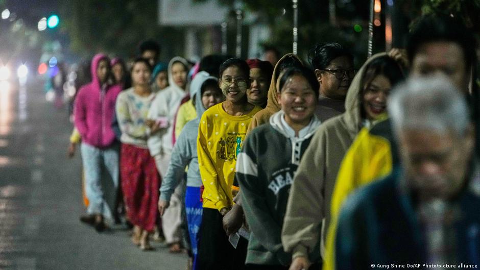 Myanmar junta kicks off second phase of military-run election