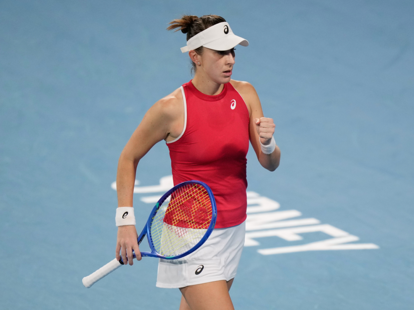 Exploit de Bencic, la Suisse mène 1-0 face à la Pologne