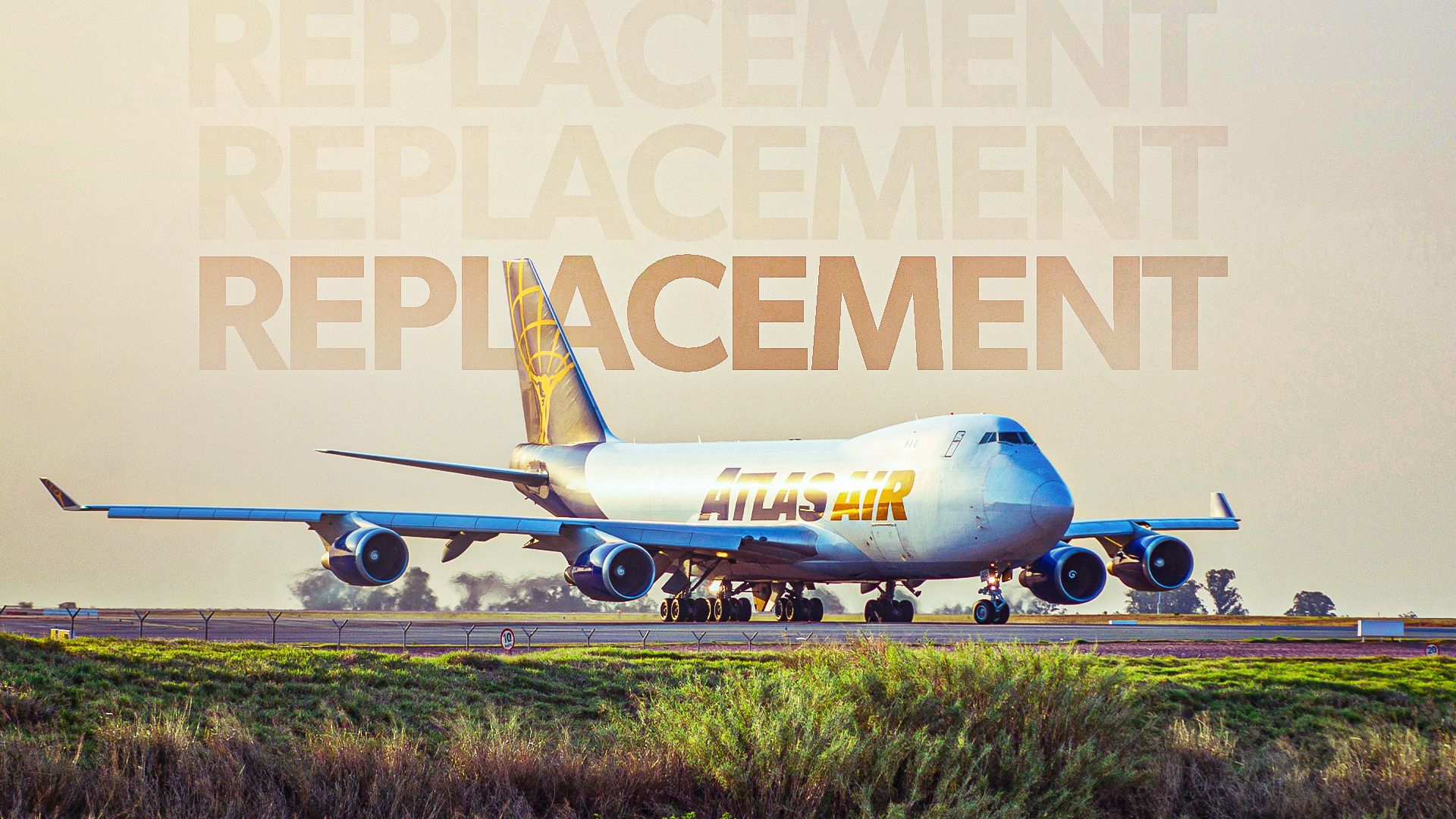 The aircraft replacing the iconic Boeing 747 freighter