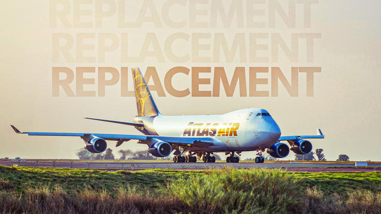 The aircraft replacing the iconic Boeing 747 freighter
