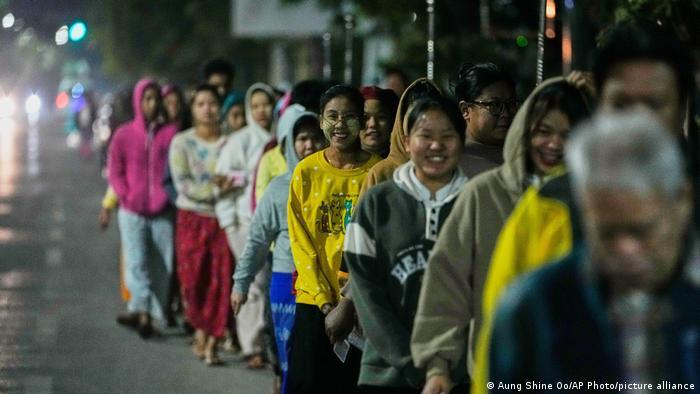 Myanmar junta kicks off second phase of military-run election