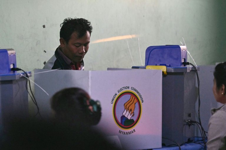 Myanmar votes in second phase of junta-run election