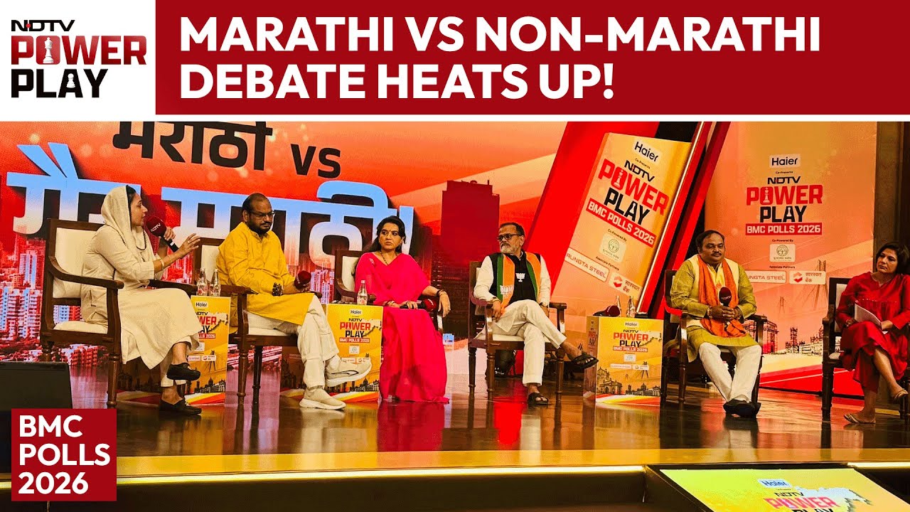 Marathi vs non-Marathi debate takes centre stage at NDTV Power Play