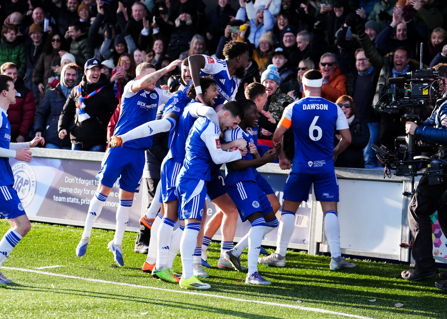 Back to school for Sam Heathcote after helping Macclesfield stun FA Cup ...