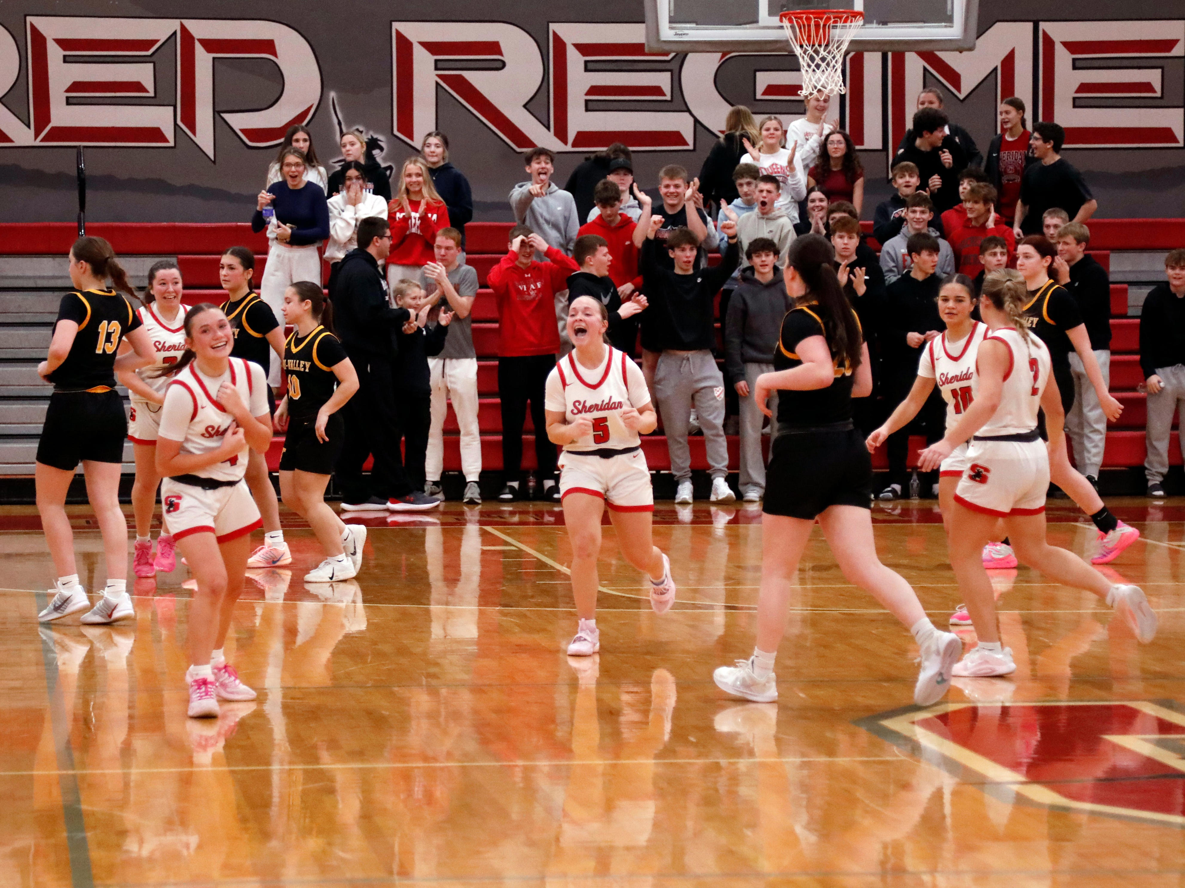 Sheridan outlasts Tri-Valley in girls clash, Jan. 9-10 top performers