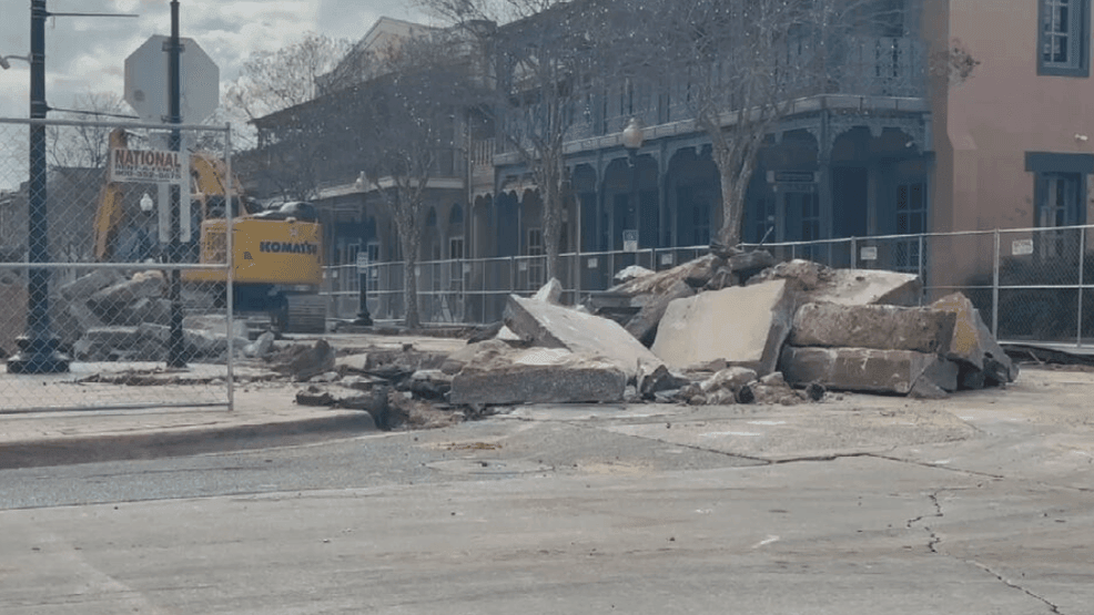 Reimagine Palafox construction begins; local businesses adapt to changes