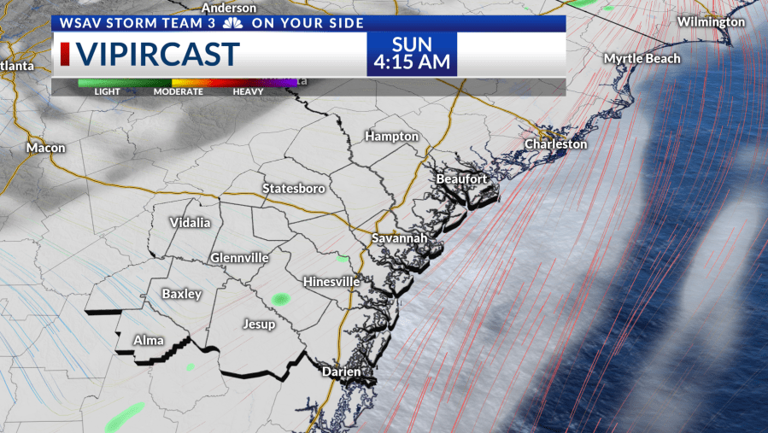 Storm Team 3: Cold front, showers overnight before breezy and chilly Sunday