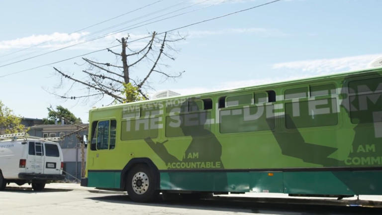 A mobile classroom bringing education and second chances